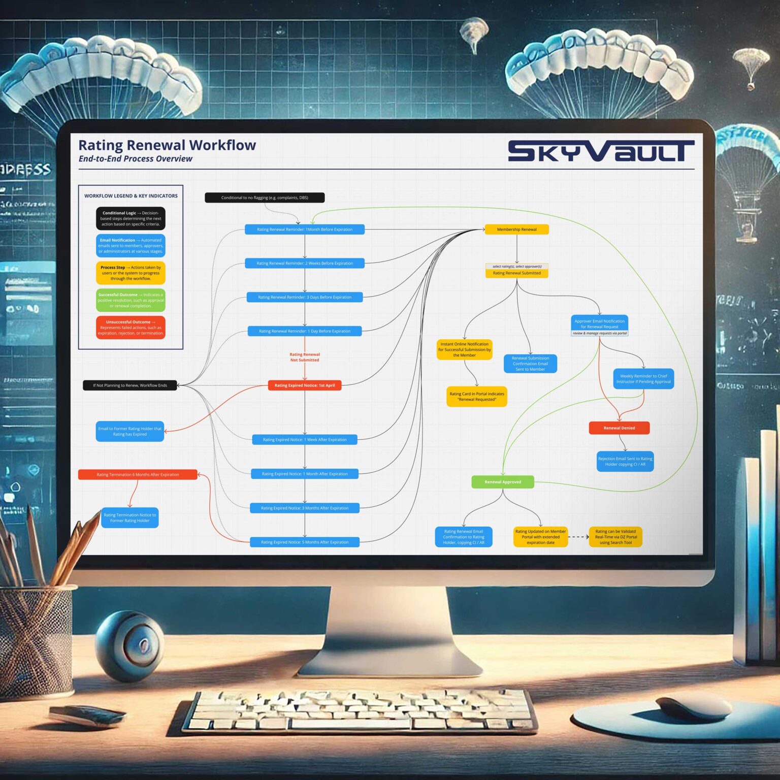 SkyVault | Rating Renewals - British Skydiving